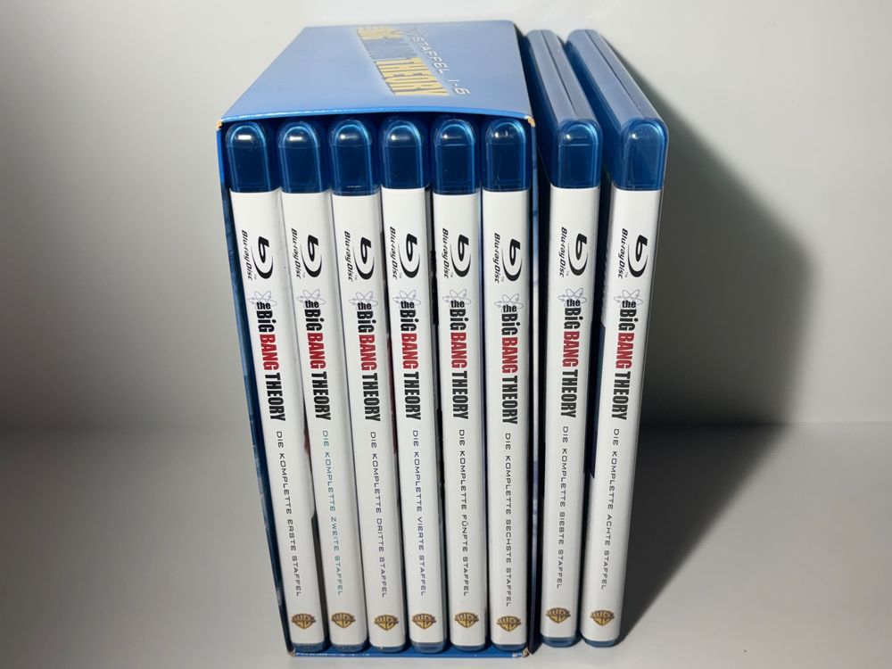 The Big Bang Theory 1-8 Blu Ray (Gebraucht) in Wilderswil für CHF 34.9 – mit Lieferung auf ...