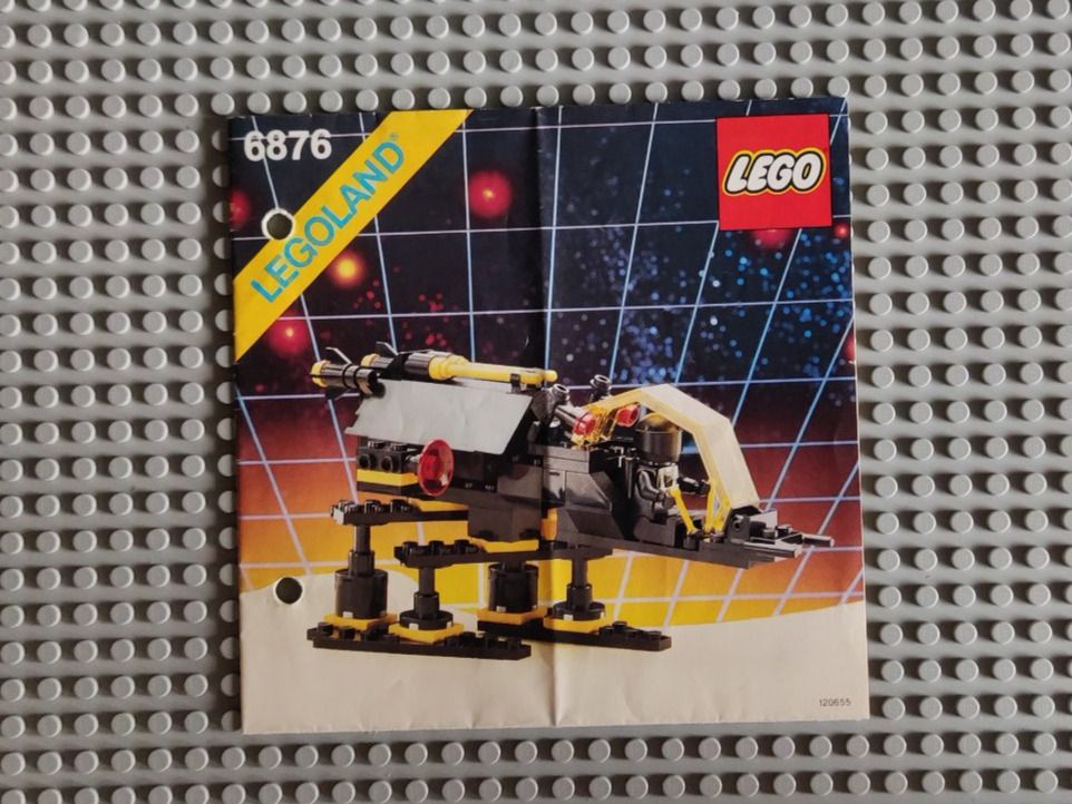 LEGO Space Anleitung / Instructions - Blacktron 6876 (Gebraucht) in ...