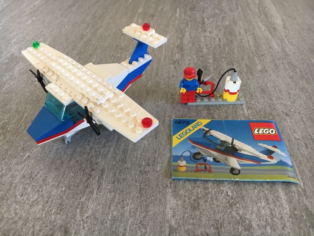 LEGO 6673 - Sport-Flugzeug (Gebraucht) in Wisen SO für CHF 5 – mit ...