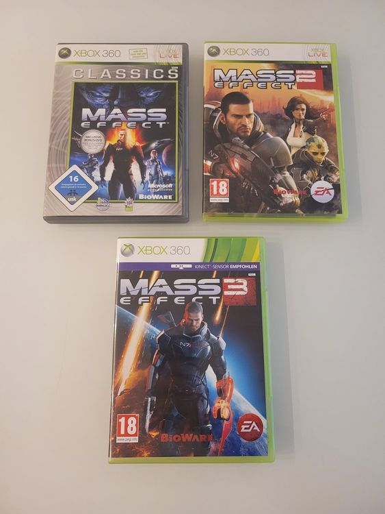 Mass Effect 1-3 (XBox 360) (Gebraucht) in Uezwil für CHF 19.9 – mit ...