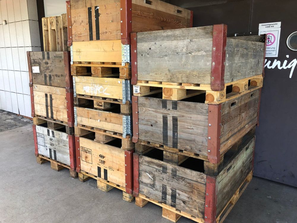 Europalette Palette Palettrahmen Rahmen (Gebraucht) in für CHF 199 – nur Abholung auf Ricardo kaufen