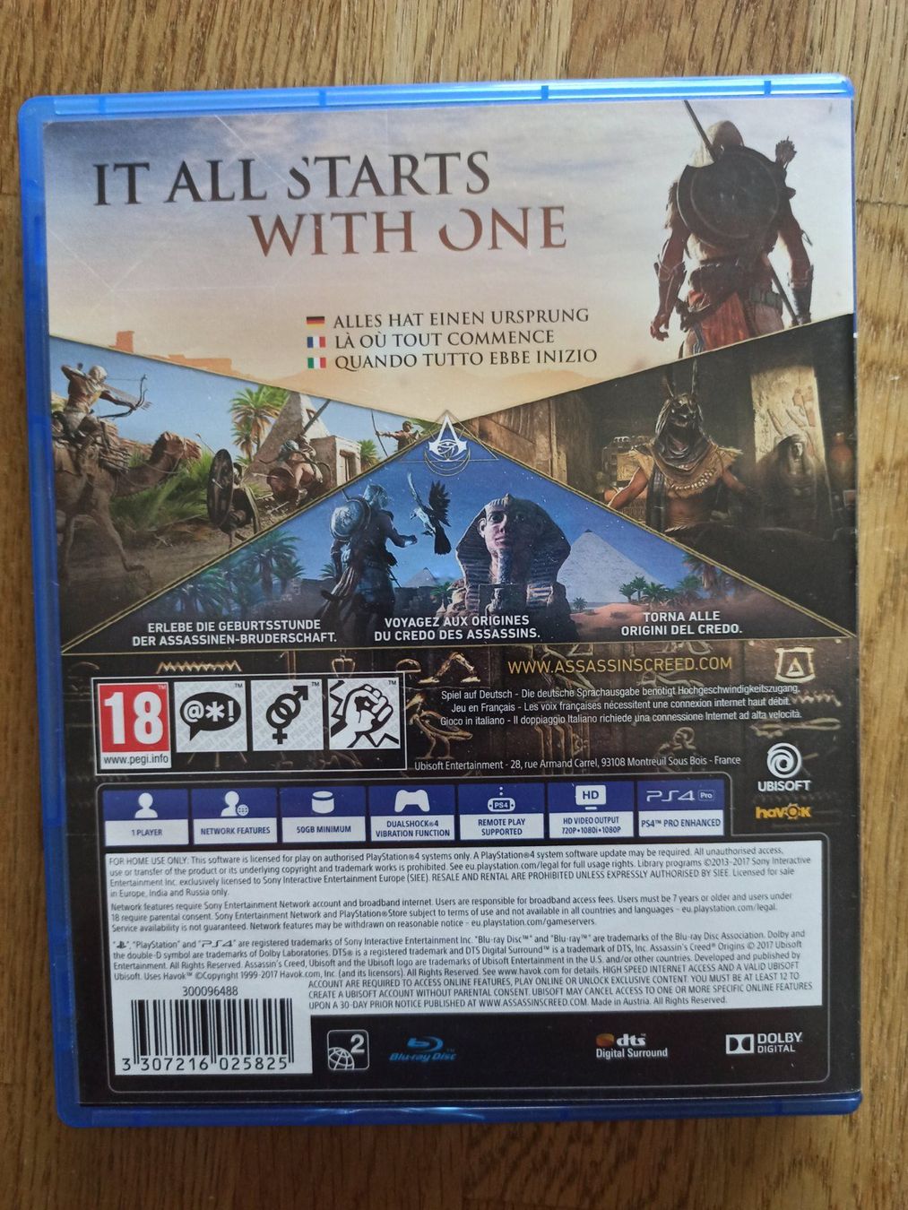 📀🎮📀Assassin's Creed Origins PS4 / PS5 📀🎮📀 (Gebraucht) in Oberweningen für CHF 7.95 – mit ...