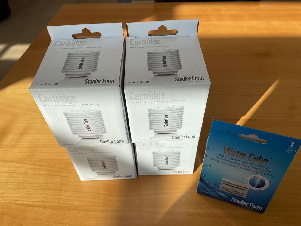 4 Stk. Stadler Form Anticalc Cartridges plus 1 Water Cube | Kaufen auf ...
