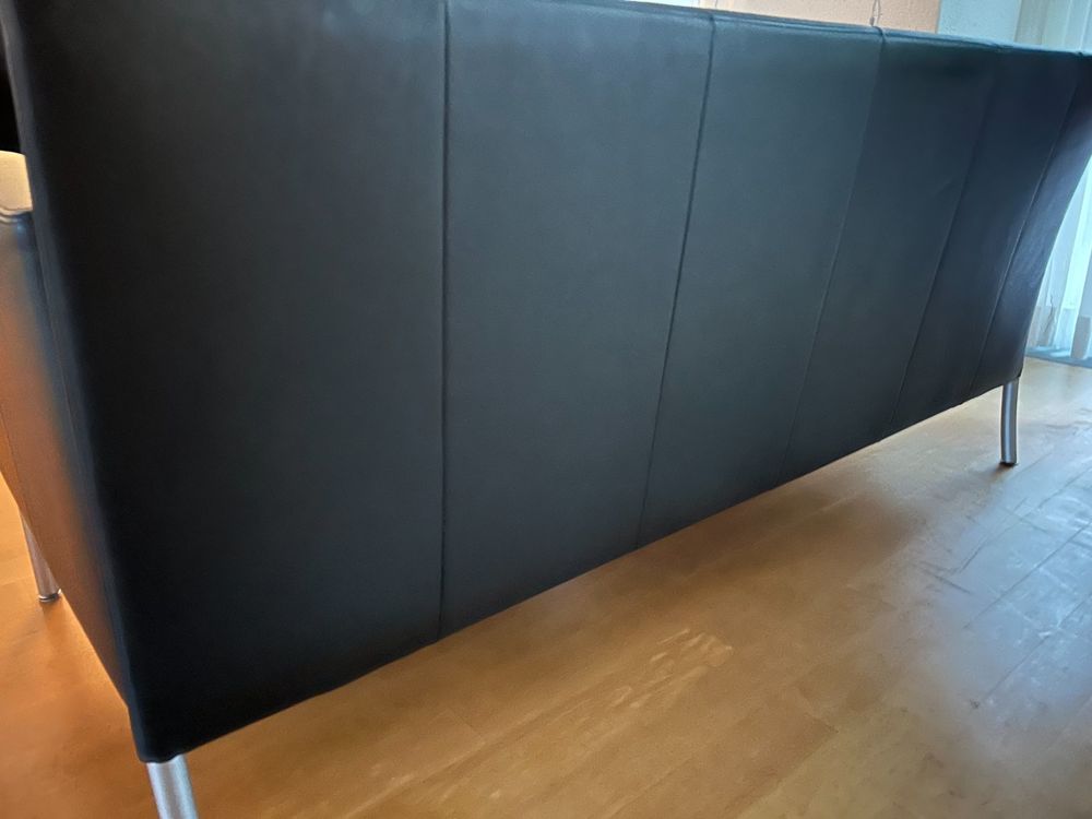 Ledersofa Walter Knoll Modell Jason mit Hocker (Gebraucht) in für CHF ...