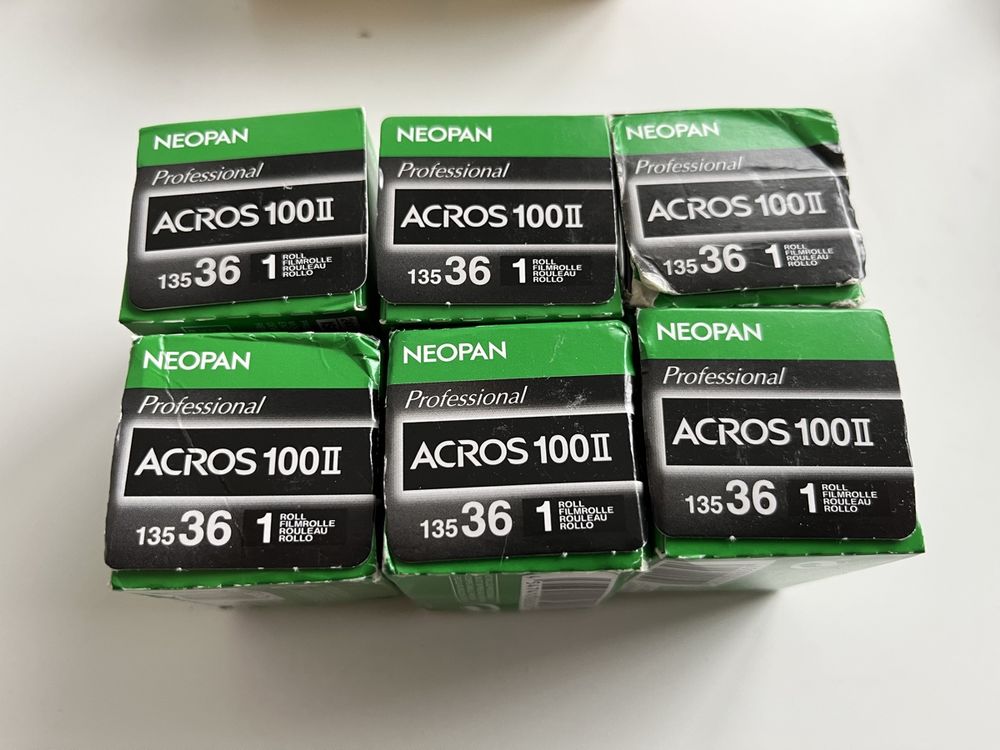 Fujifilm Neopan Professional Acros 100 II 135 6 Stk Expired (Neu und ...