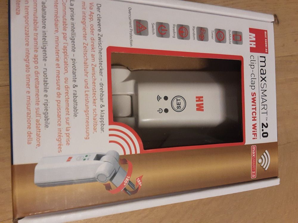 Max Hauri Smart 2.0 Clip Clap Switch (Neu und originalverpackt) in Chur ...