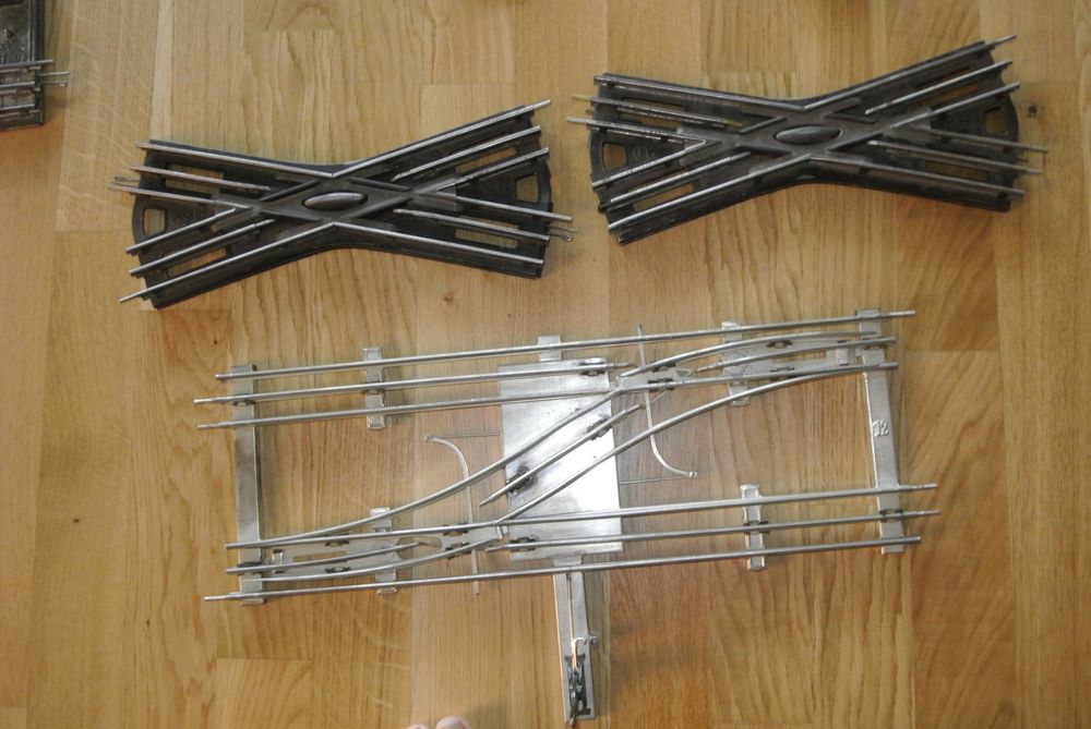 Märklin 12er Kreuzungen und Doppelweiche (Handweiche) (Gebraucht) in ...