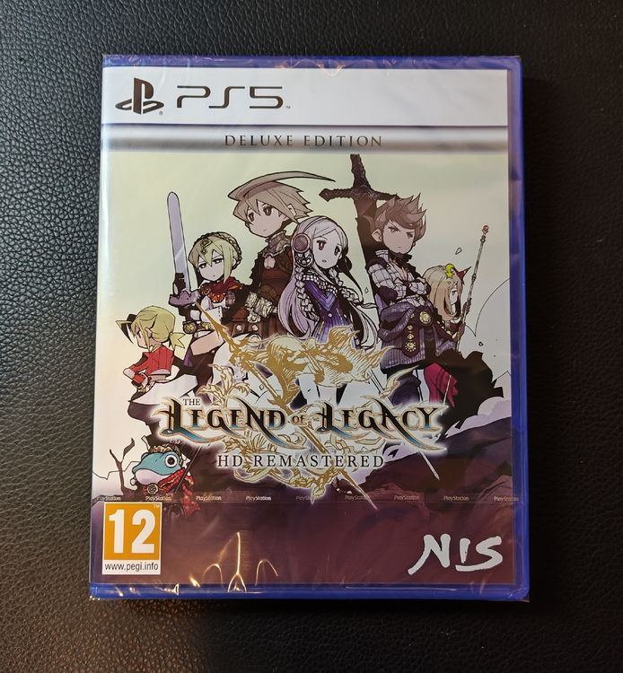 Legend of Legacy HD Remastered PS5 - NEUF (Neu und originalverpackt) in ...