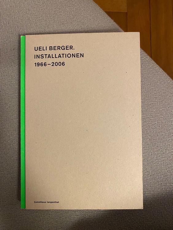 Ueli Berger Installationen 1966-2006 Künstler und Designer | Kaufen auf ...