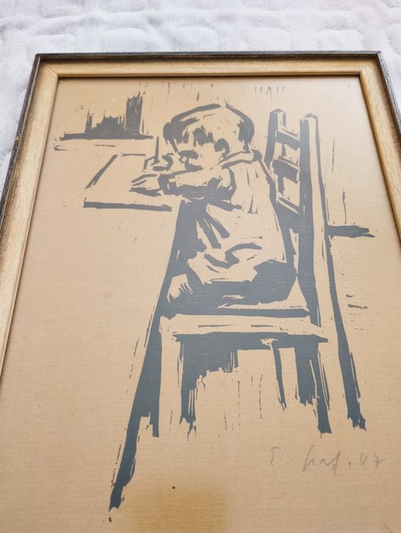 Dreams on Paper - 1947 Ink Drawing - Signed E. Graft (Gebraucht) in ...