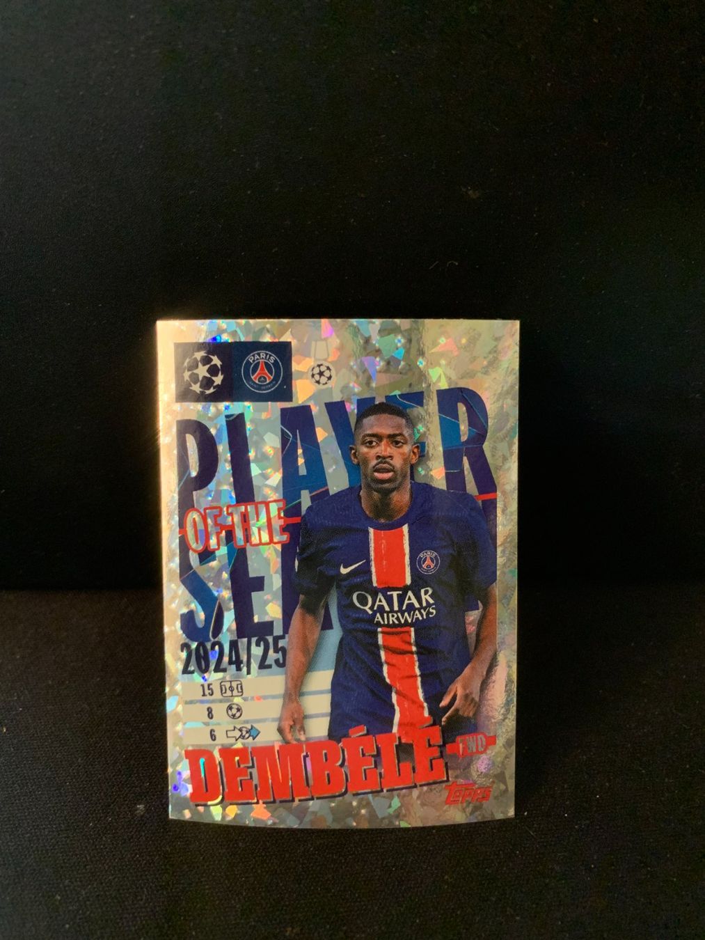 Topps CL Sticker 25/26 Player of the Season Dembélé Nr. 14 (Neu (gemäss ...