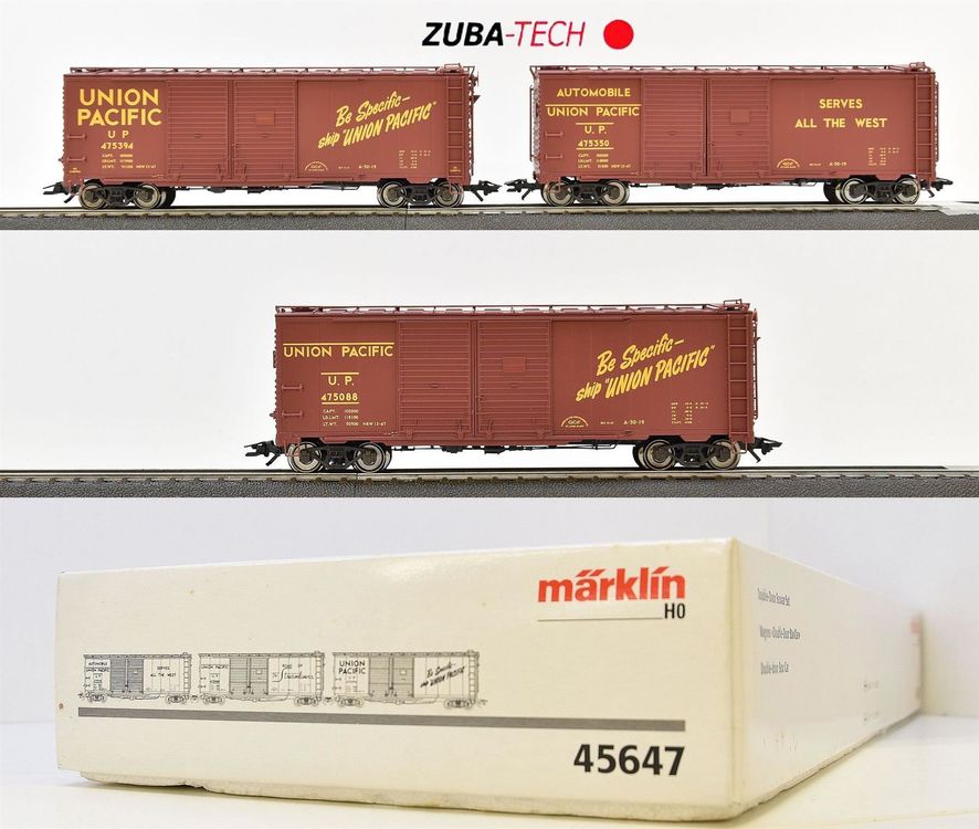 Märklin 45647 Güterwagen-Set 3tlg UP H0 (Gebraucht) in St. Gallen für ...