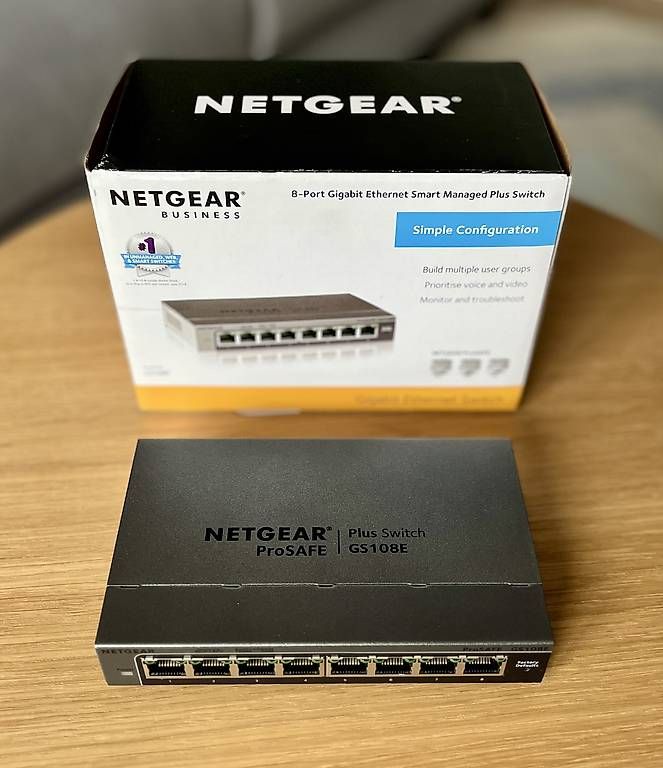 NETGEAR ProSafe GS108E V3 Switch (Gebraucht) in Rothenburg für CHF 19 ...