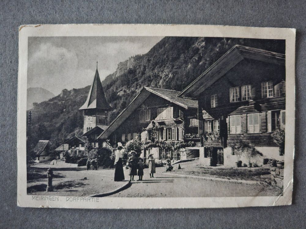 Antike PK Postkarte von Meiringen (Gebraucht) in Dallenwil für CHF 3 – mit Lieferung auf Ricardo ...