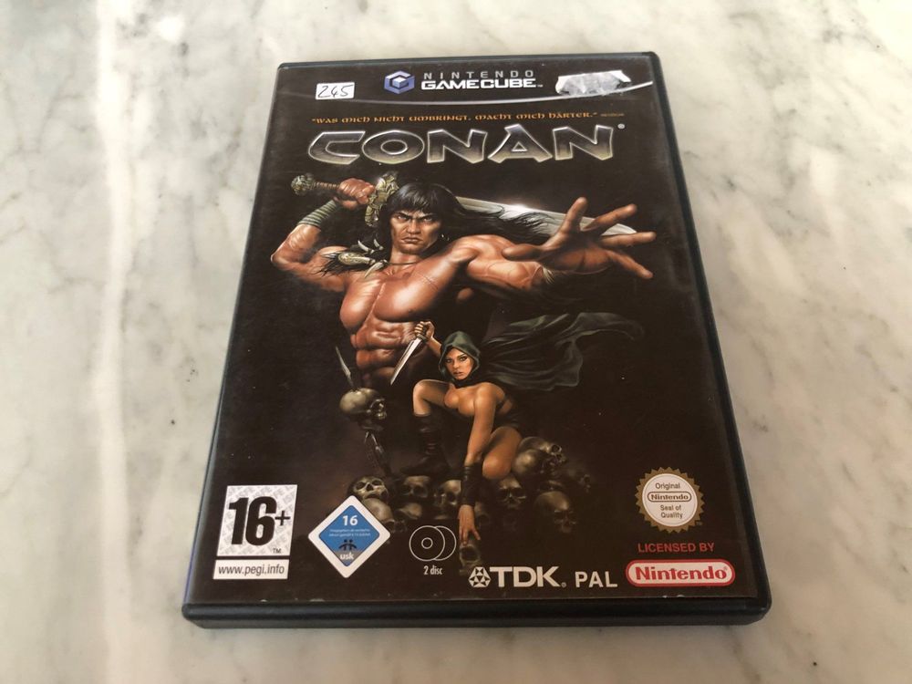 CONAN SPIEL FÜR NINTENDO GAMECUBE (Gebraucht) in hägendorf für CHF 31 ...