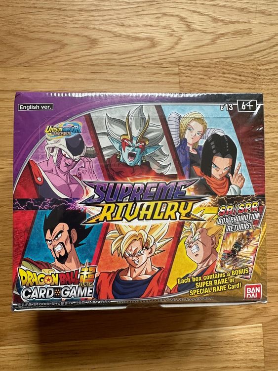 Dragon Ball Super Supreme Rivalry Booster Box | Kaufen auf Ricardo