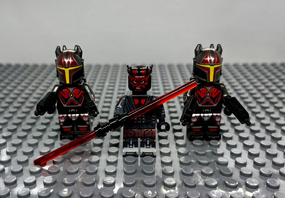 Darth Maul + 2 Mandalorian Super Commandos, Lego kompatibel | Kaufen ...