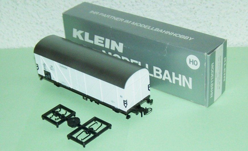 Klein H0 320: Kühlwagen Tnfhhs 32 Seefische, KKK, neu in OVP (Neu und ...