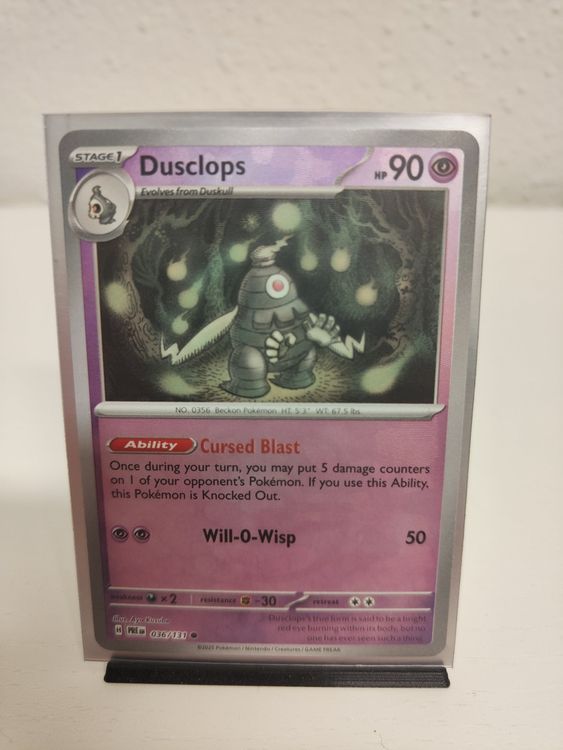 🎴 Pokémon Dusclops PB-Holo 036/131 (Gebraucht) in Steckborn für CHF 3.5 ...
