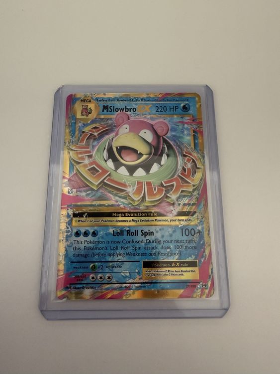 Pokemon Mega Slowbro EX XY Evolutions 2016 (Neu (gemäss Beschreibung ...