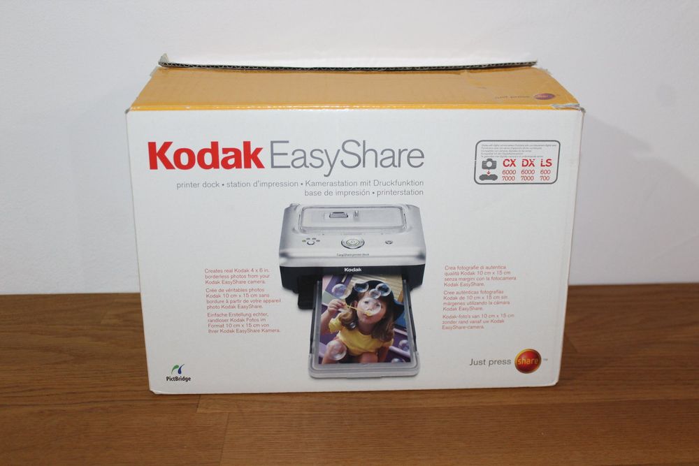 Kodak Easy Share Kamerastation m. Druckfunktion Text lesen! (Gebraucht ...