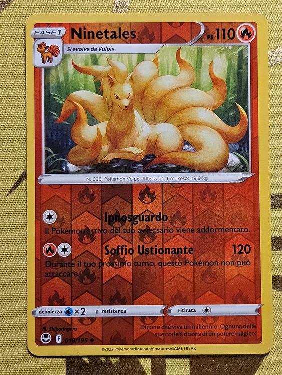 Silver Tempest - Ninetales 018/195 IT | Kaufen auf Ricardo