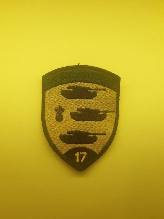 BADGE ECUSSON MILTAIRE SUISSE BAT CHARS 17 (Neu (gemäss Beschreibung ...