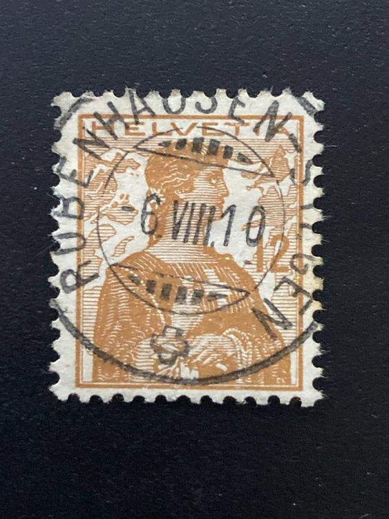 Schweiz 1909 Helvetia 12 Rp. Vollstempel ROBENHAUSEN-SIEGEN | Kaufen auf Ricardo
