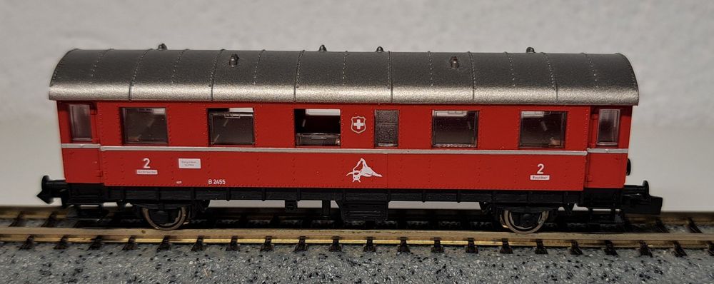 Zermatt Bahn Bergstation Alpina Spur N Fleischmann ohne OVP (Gebraucht ...