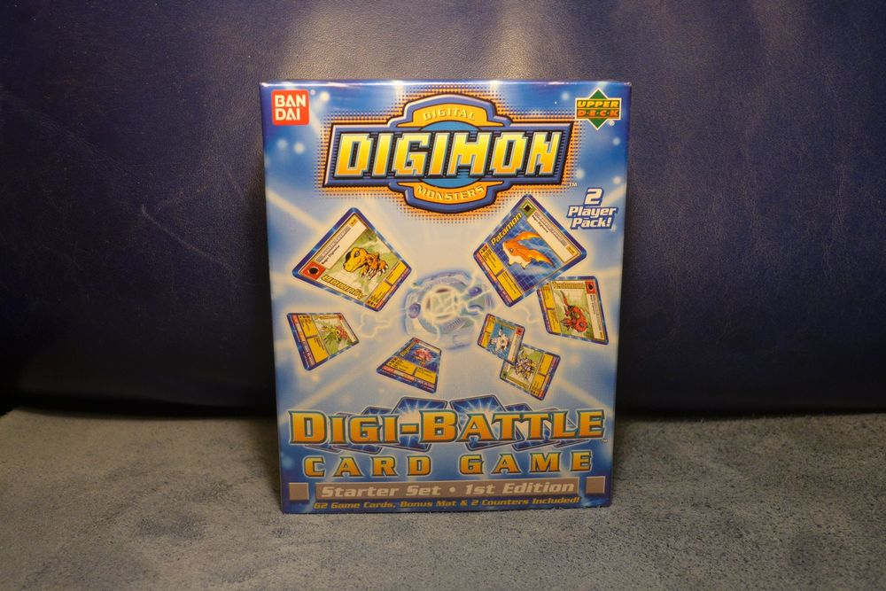 digimon digi battle starter set 1st edition upper deck 2000 (Neu und ...