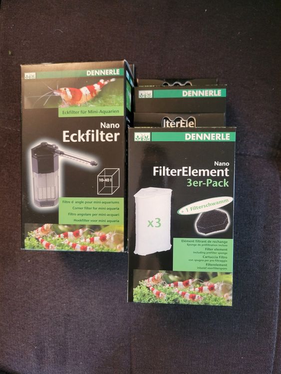 Nano Eckfilter mit Ersatzfiltern | Kaufen auf Ricardo