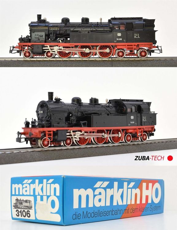 Märklin 3106 Dampflok BR 78 DB H0 WS OVP | Kaufen auf Ricardo