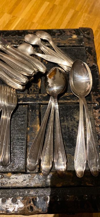 Silberbesteck (Gebraucht) in Effretikon für CHF 30 – nur Abholung auf Ricardo kaufen