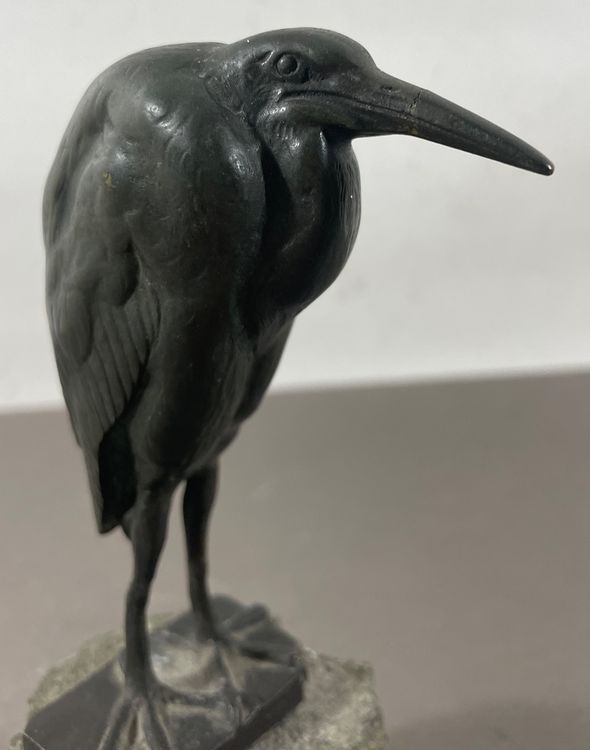 Interessante Vogel Skulptur aus Bronze | Kaufen auf Ricardo