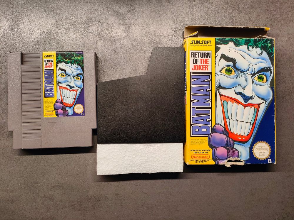 NES - Batman Return of the Joker mit OVP (Gebraucht) in Monthey für CHF ...