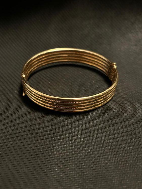 Goldarmreif 18Karat, 750er Gelbgold, neu und ungetragen! (Neu und originalverpackt) in ...