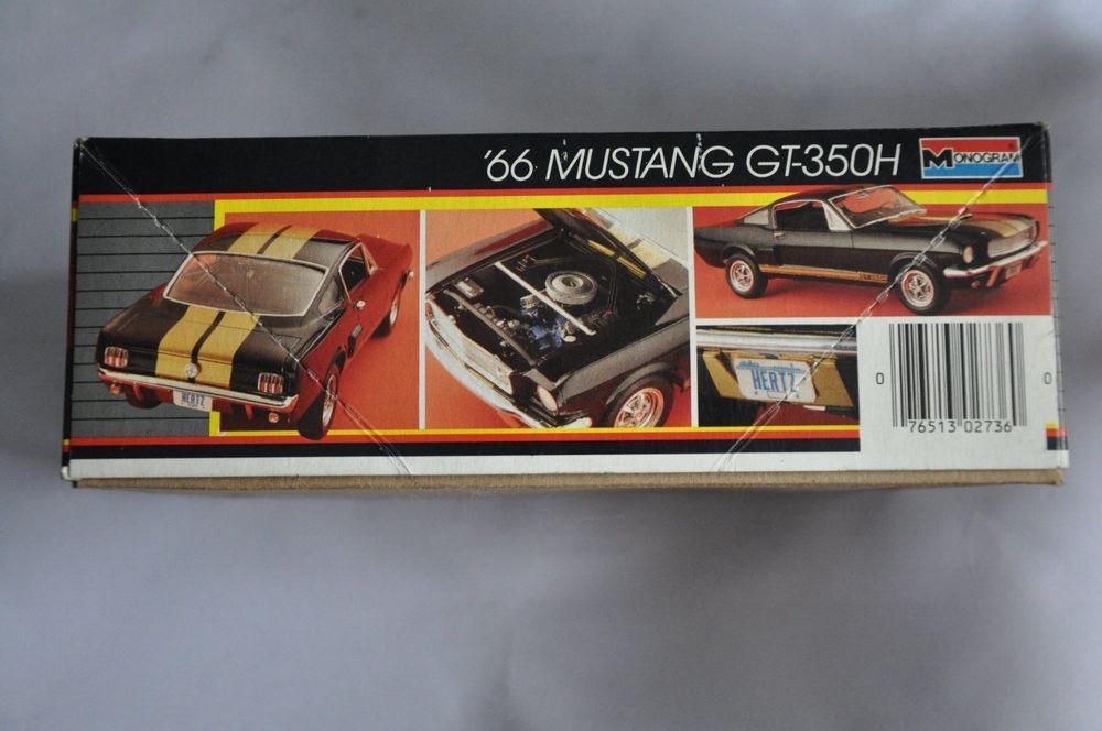 Ford Mustang 350 GT H Bausatz Monogram (Neu und originalverpackt) in ...