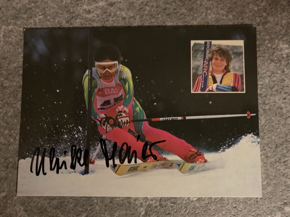 Ulrike Maier Ski 2fache Weltmeisterin Super G 1989/91 | Kaufen auf Ricardo