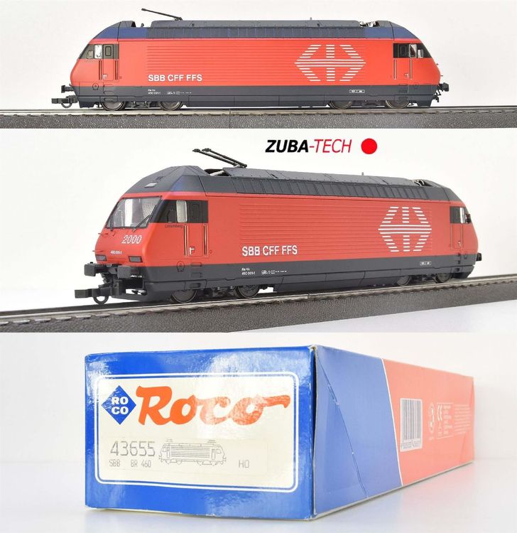 Roco 43655 E-Lok Re 460 SBB H0 GS Analog (Gebraucht) in St. Gallen für ...
