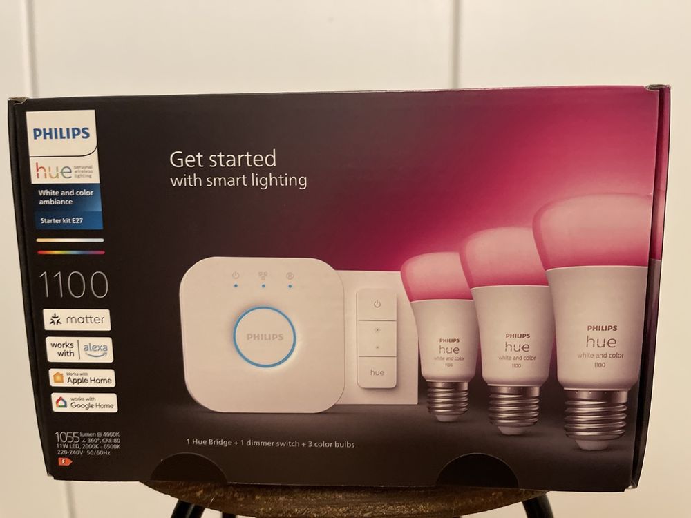 Philips Hue White & Color Ambiance BT Starter-Set (Neu und ...