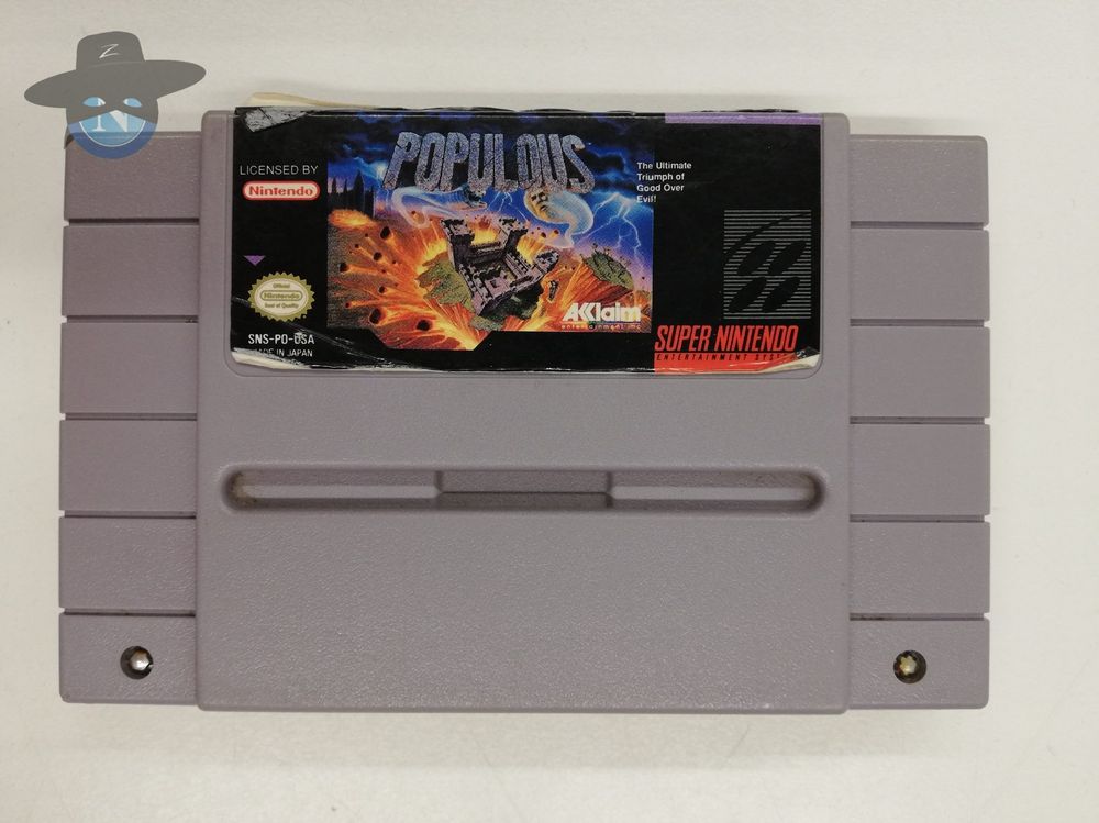 Populous / USA NTSC-U / SNES Super Nintendo | Kaufen auf Ricardo