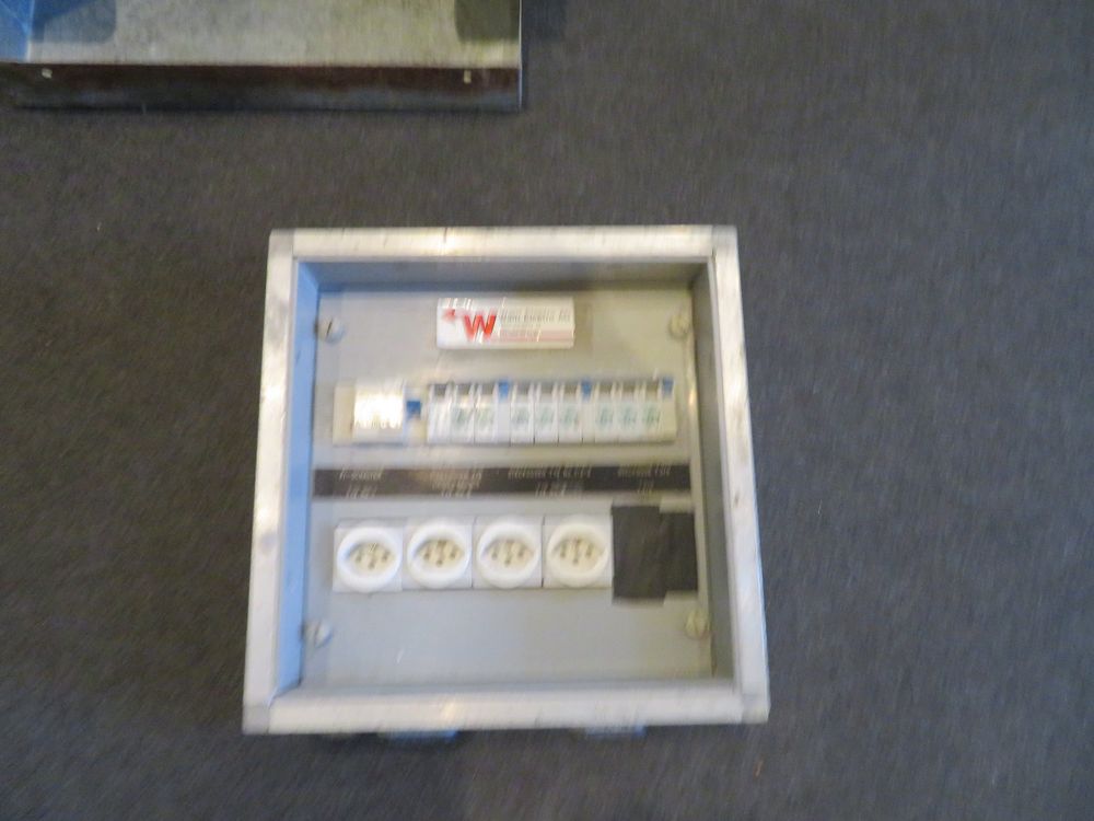 Stromkasten Verteilkasten Bauprovisorium Sicherungskasten (Gebraucht ...