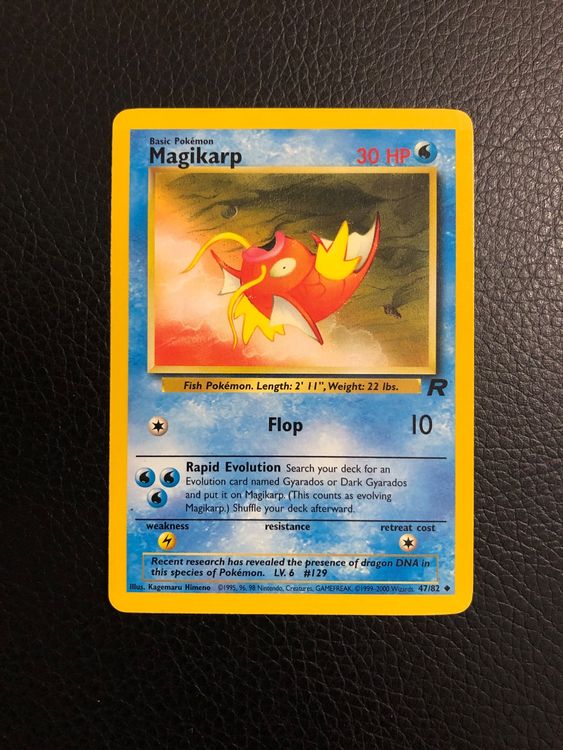 Team Rocket Magikarp 47/82 ab 1 (Gebraucht) in Paradiso für CHF 1 – mit ...