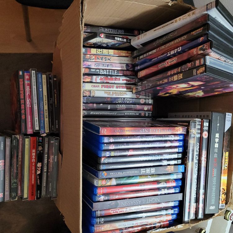 asia Eastern dvd Bluray Vcd Sammlung paket Import kung fu (Gebraucht ...