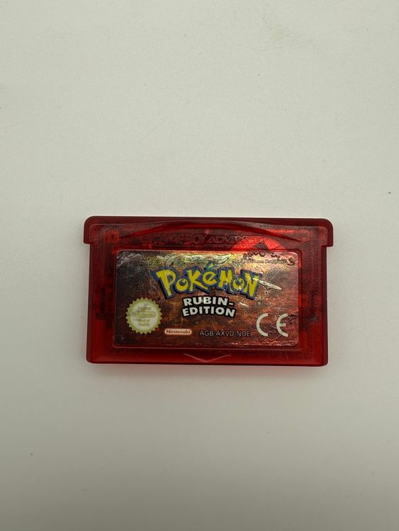 Pokemon Rubin Edition Gameboy advance Deutsch Nintendo (Gebraucht) in ...
