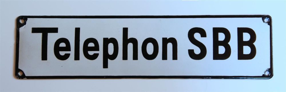Emailschild Telephon SBB CFF FFS (Preisvorschlag ?) | Kaufen auf Ricardo Emailschild Telephon SBB CFF FFS (Preisvorschlag ?) | Kaufen auf Ricardo