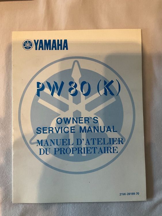 Yamaha PW80 (K) Owner’s Service Manual | Kaufen auf Ricardo