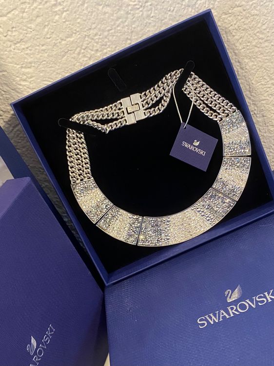 Swarovski Statement Kette original und original verpackt (Neu (gemäss Beschreibung)) in ...