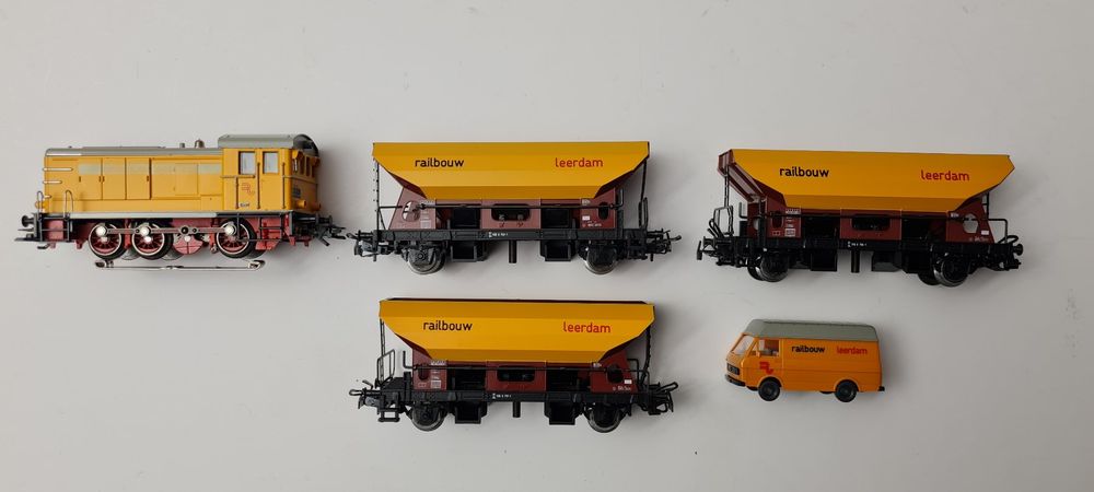 Zugset Märklin 2845 Gleisbauzug Firma Railbouw Leerdam (D'occasion) à ...