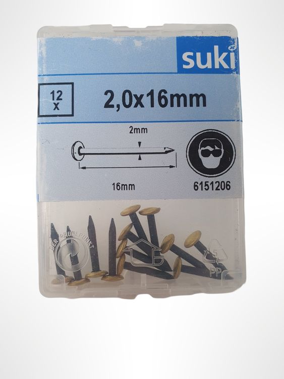 SUKI Nagel 12 x 2,0X16mm (Neu und originalverpackt) in Wangen b. Olten ...